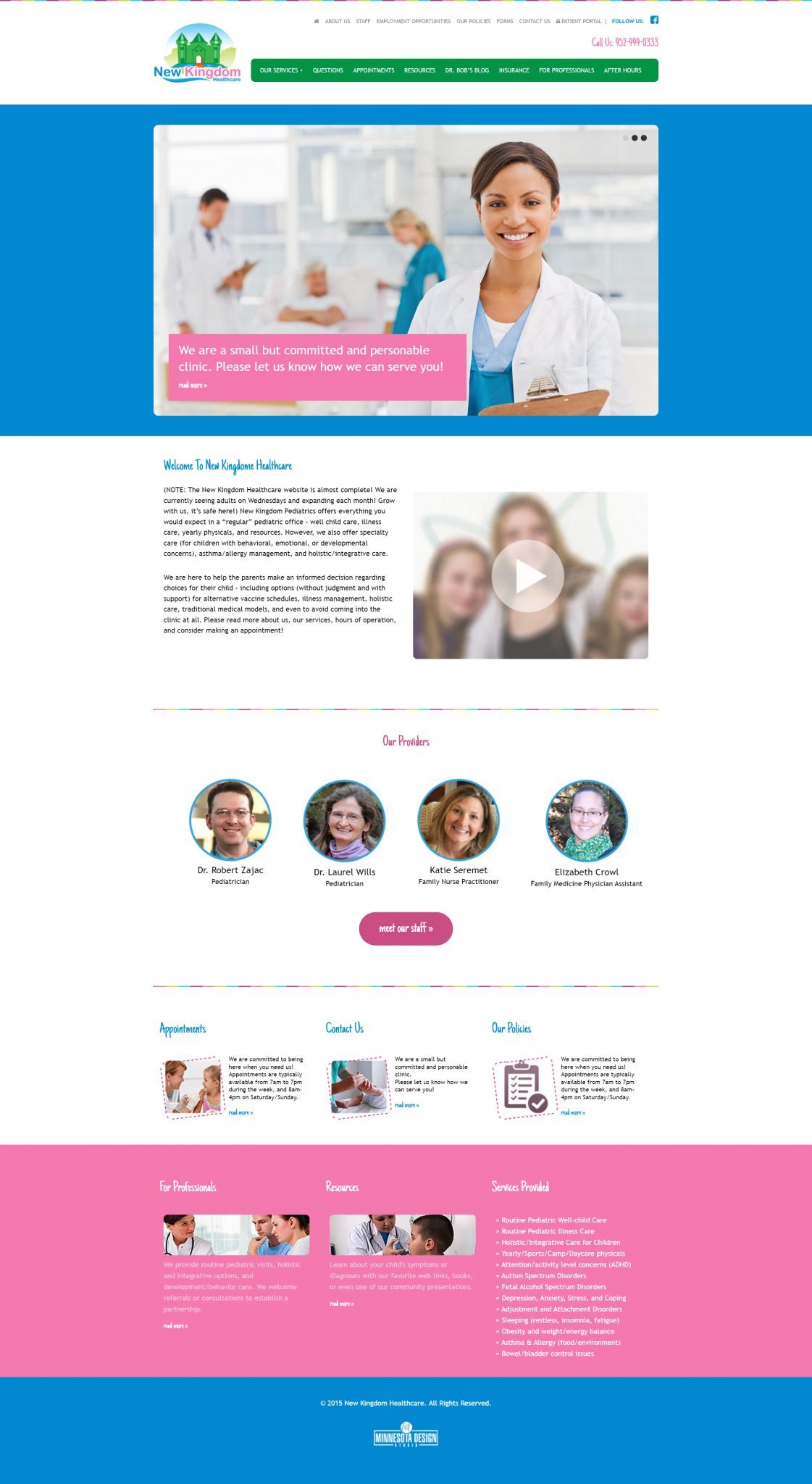Web Design Portfolio - Web Design - Minnesota Design Studio