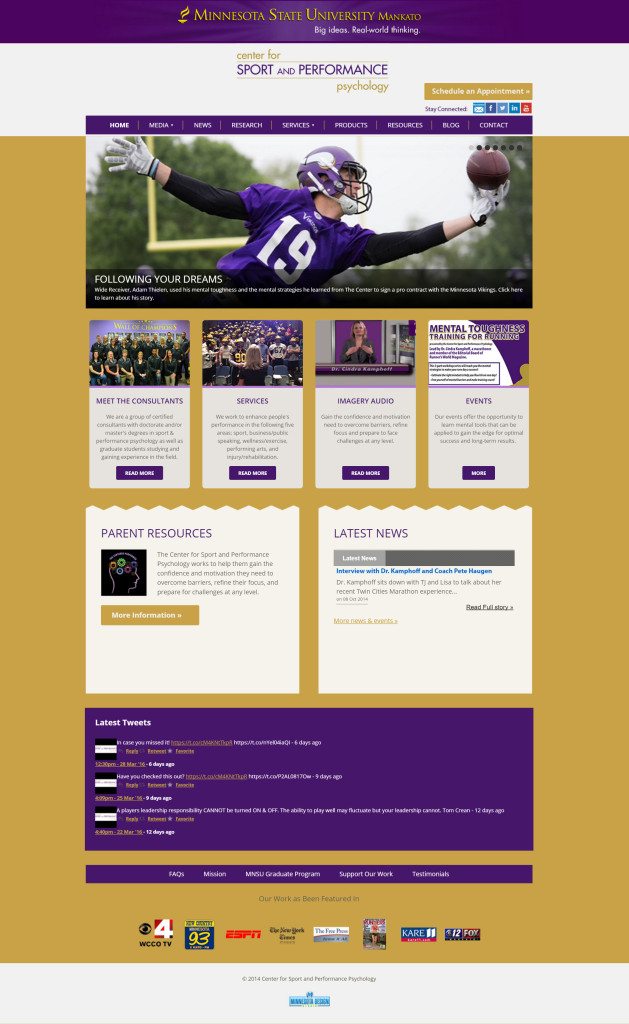 Web Design Portfolio - Web Design - Minnesota Design Studio