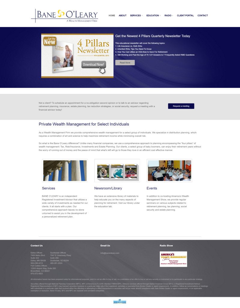 Web Design Portfolio - Web Design - Minnesota Design Studio