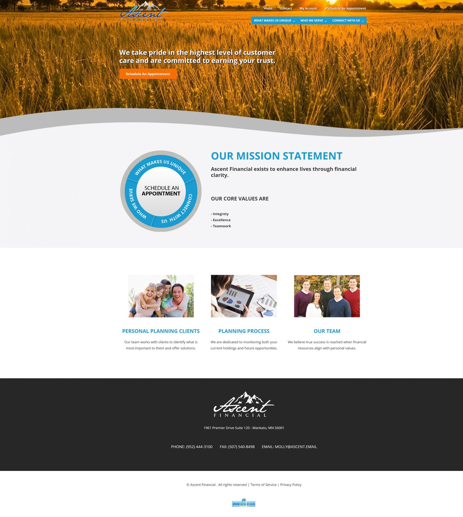 Web Design Portfolio - Web Design - Minnesota Design Studio