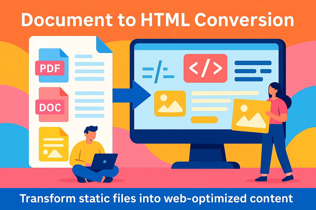 Document to HTML Conversion Services, Clean, Fast, SEO-Ready